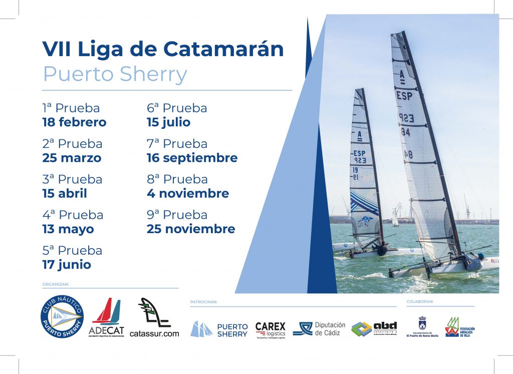 VII Liga de Catamaran de Puerto Sherry – Federación Andaluza de Vela